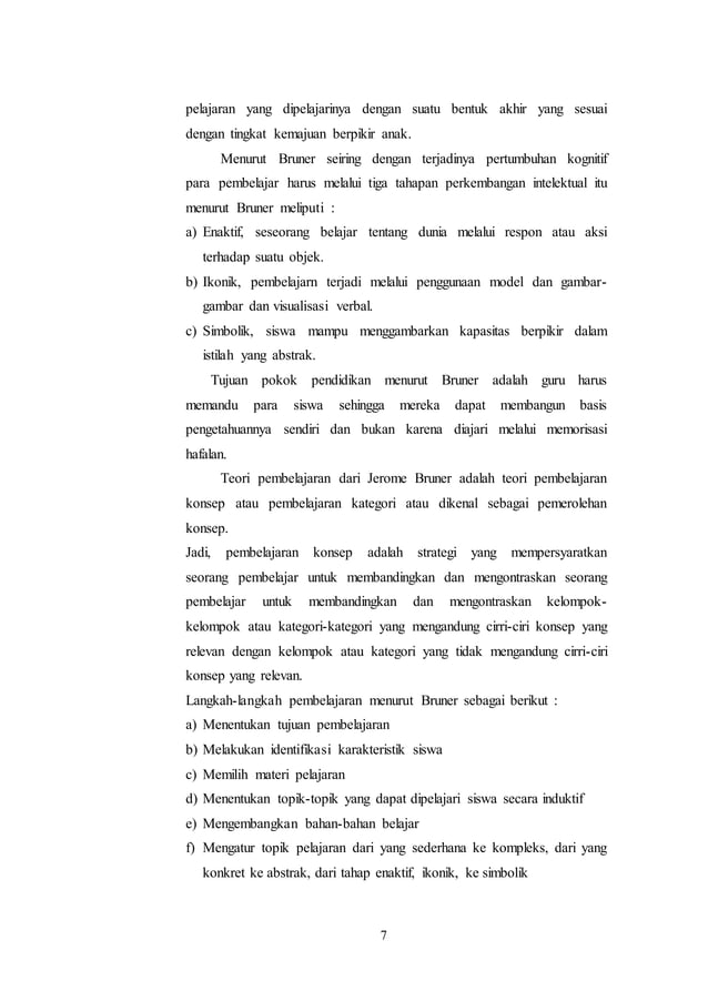 Makalah Psikologi Pendidikan Teori Belajar dan Pembelajarn Kognitif | PDF Makalah Psikologi Pendidikan Teori Belajar dan Pembelajarn Kognitif | PDF