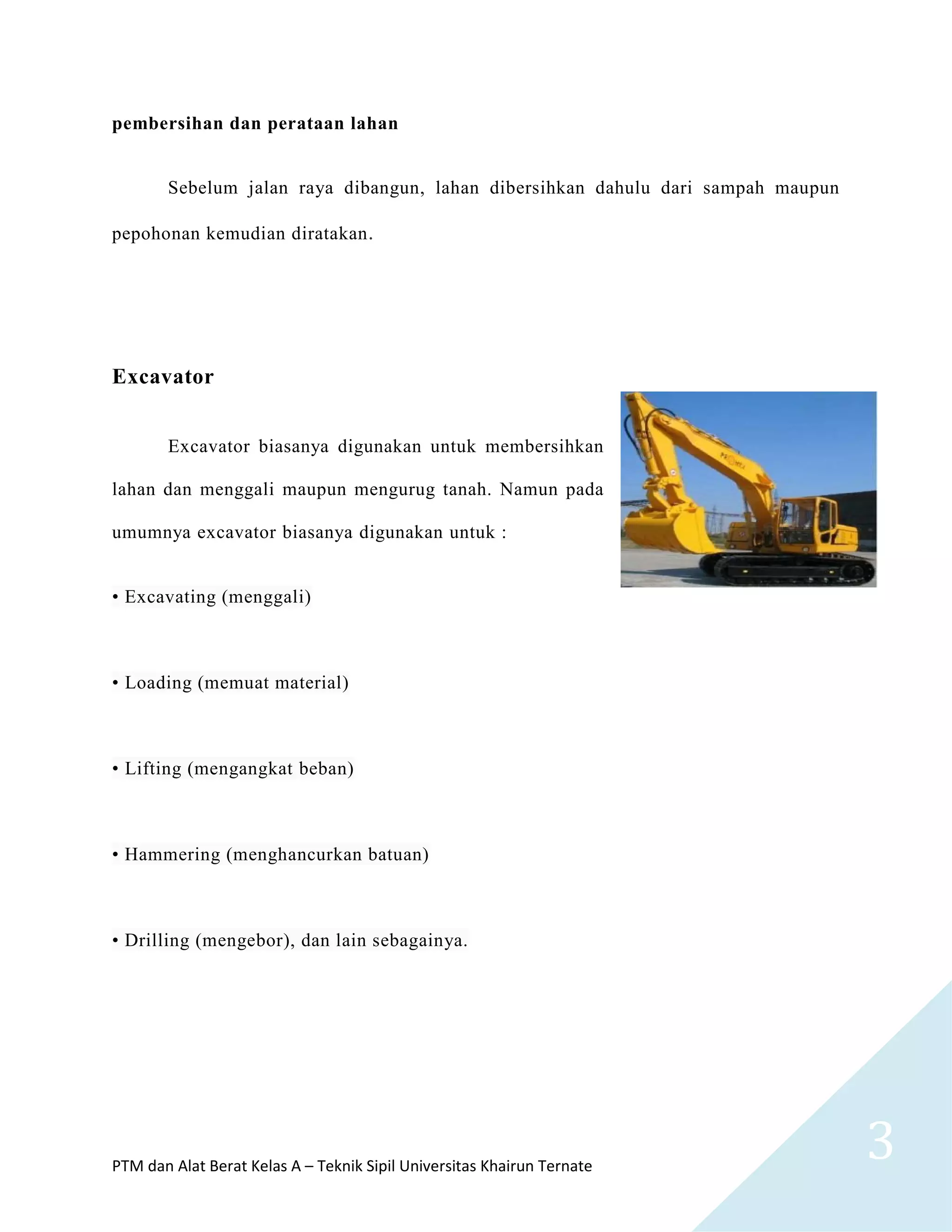 Makalah ptm cara pembuatan jalan kelompok 3 | PDF