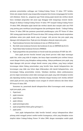 Makalah retribusi dan pajak | DOCX