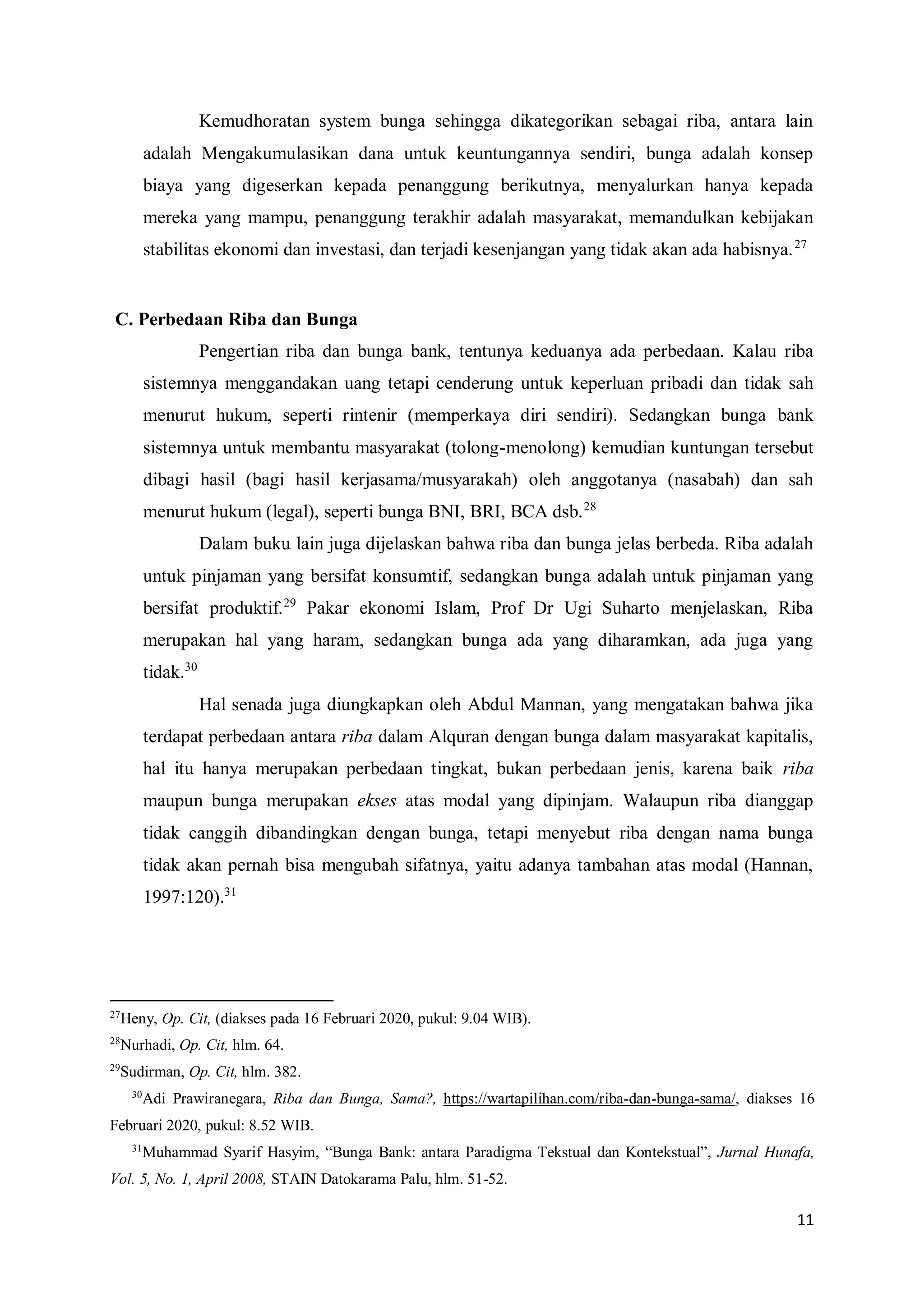 Makalah Riba dan Bunga Bank | PDF