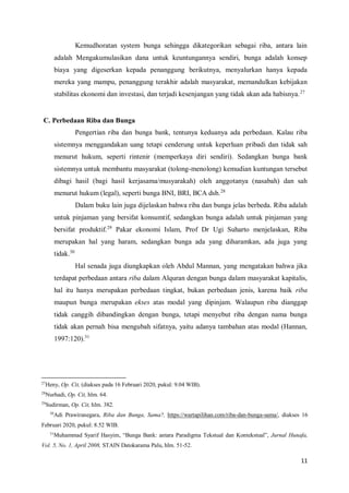 Makalah Riba dan Bunga Bank | PDF