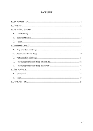 Makalah Riba dan Bunga Bank | PDF