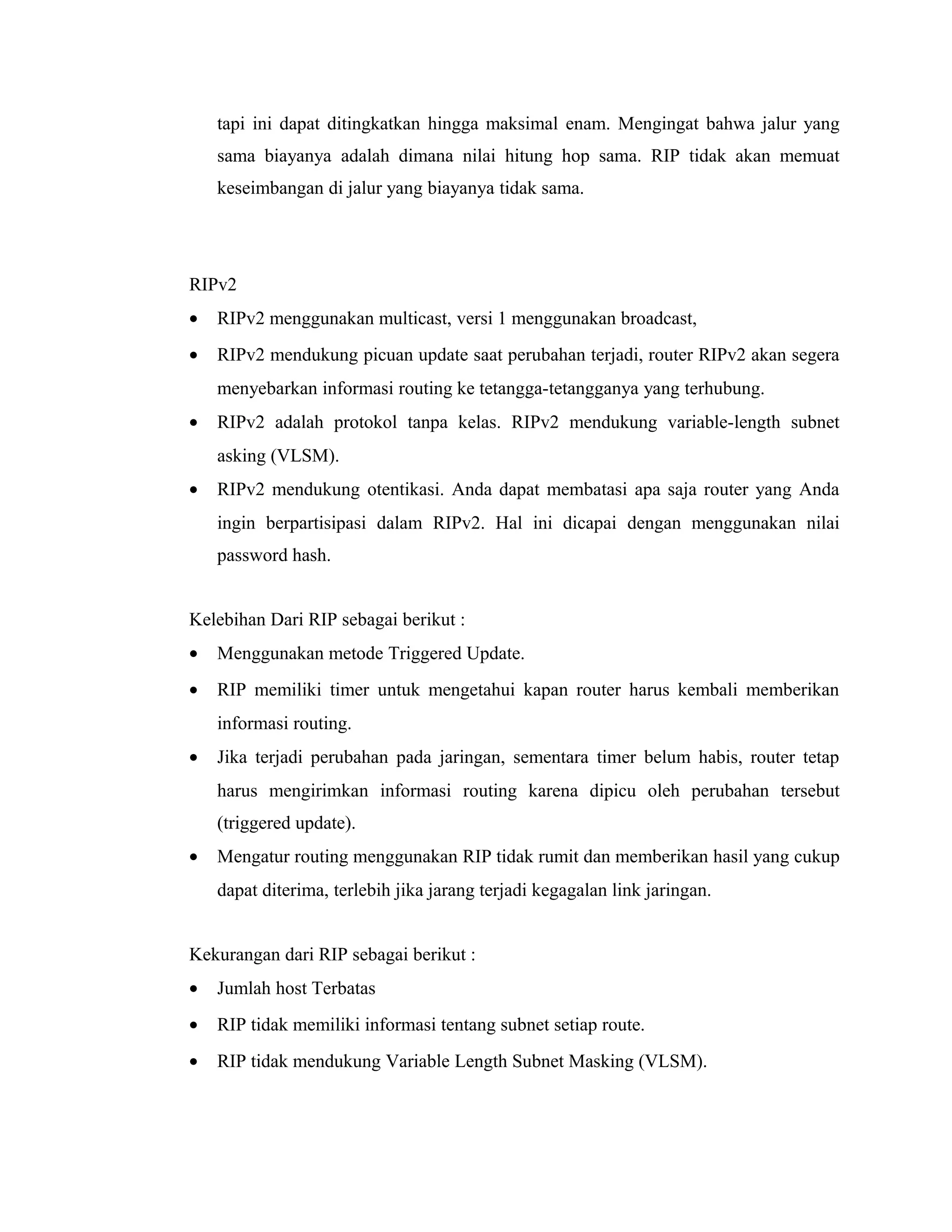 Makalah routing | DOC