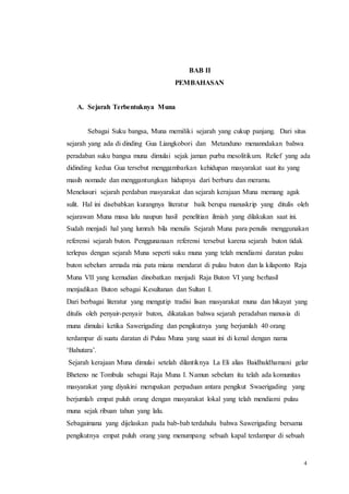 Makalah sejarah budaya muna sebelum masuknya islam | DOCX