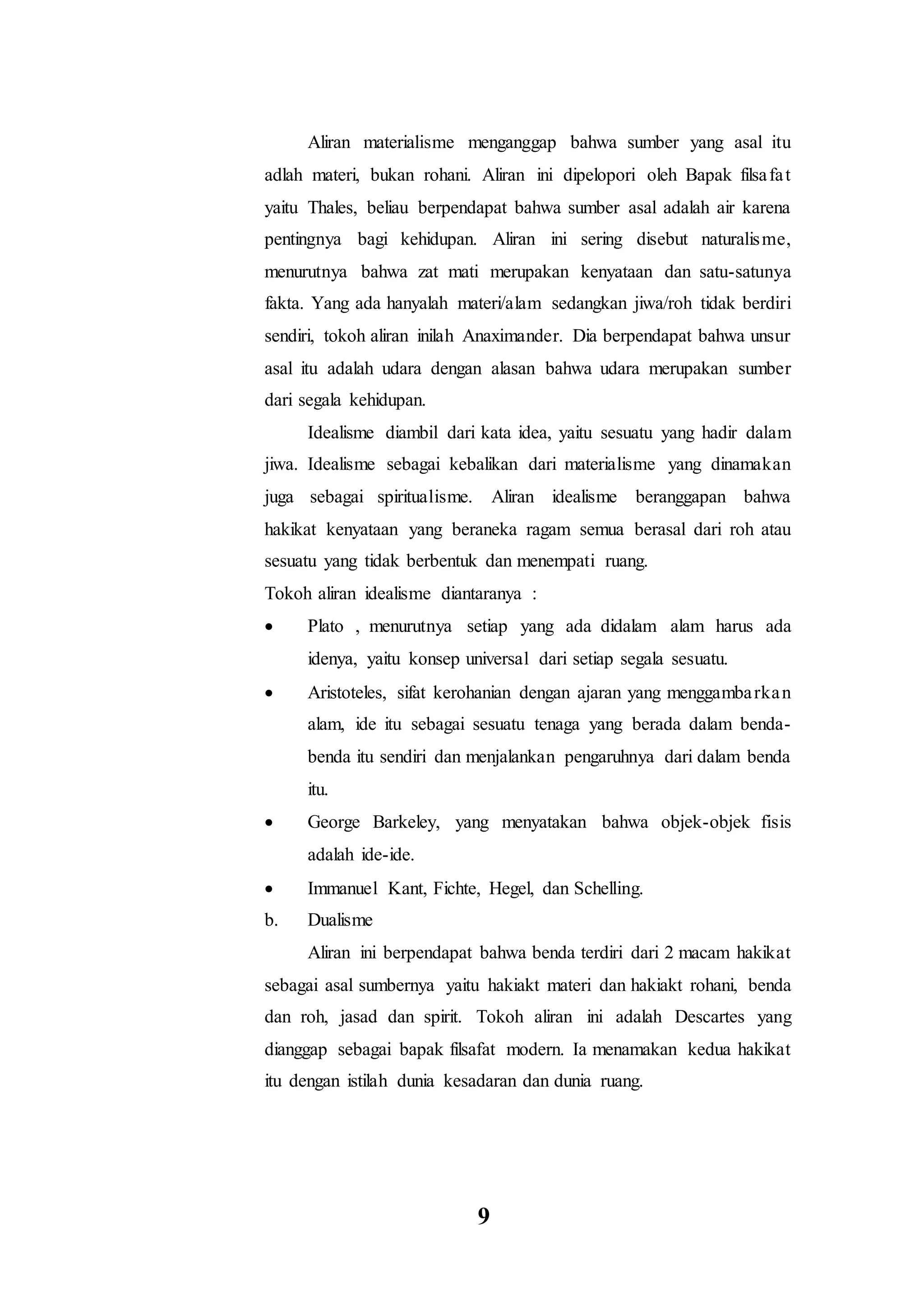 Makalah sejarah dan perkembangan Filsafat Pendidikan | DOCX