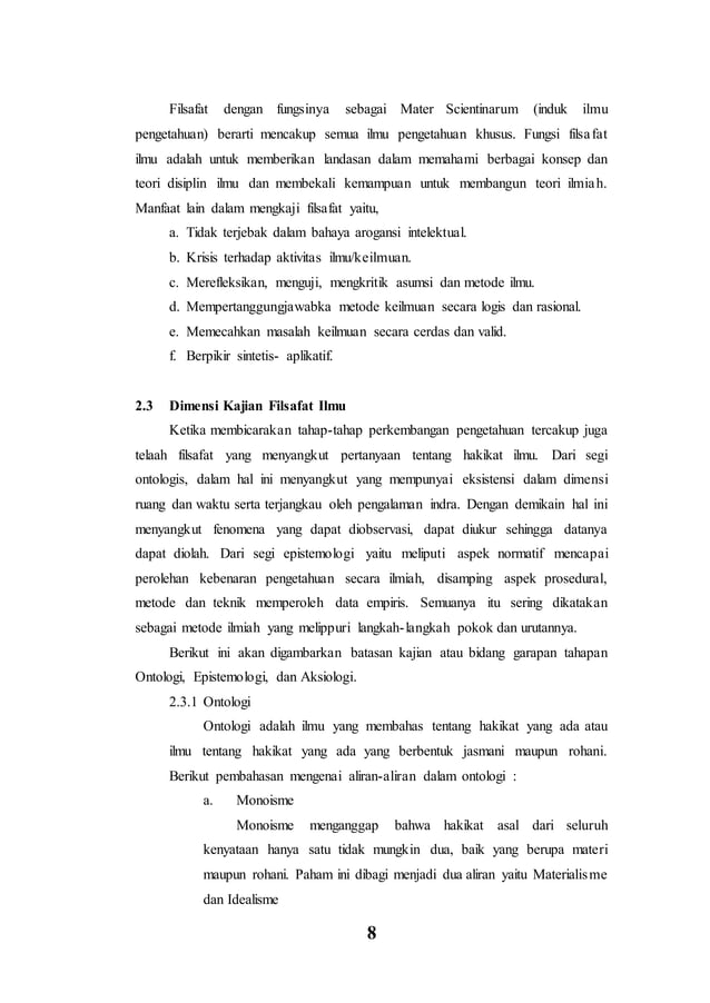 Makalah sejarah dan perkembangan Filsafat Pendidikan | DOCX