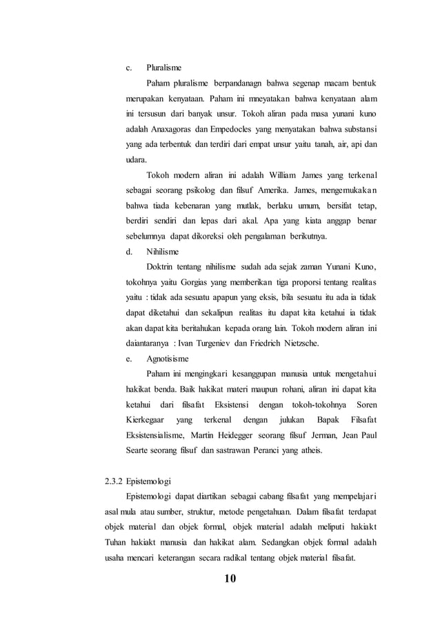 Makalah sejarah dan perkembangan Filsafat Pendidikan | DOCX