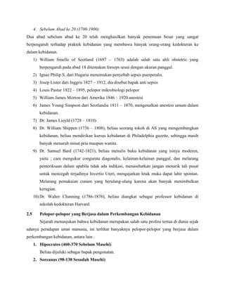Makalah sejarah kebidanan | DOC
