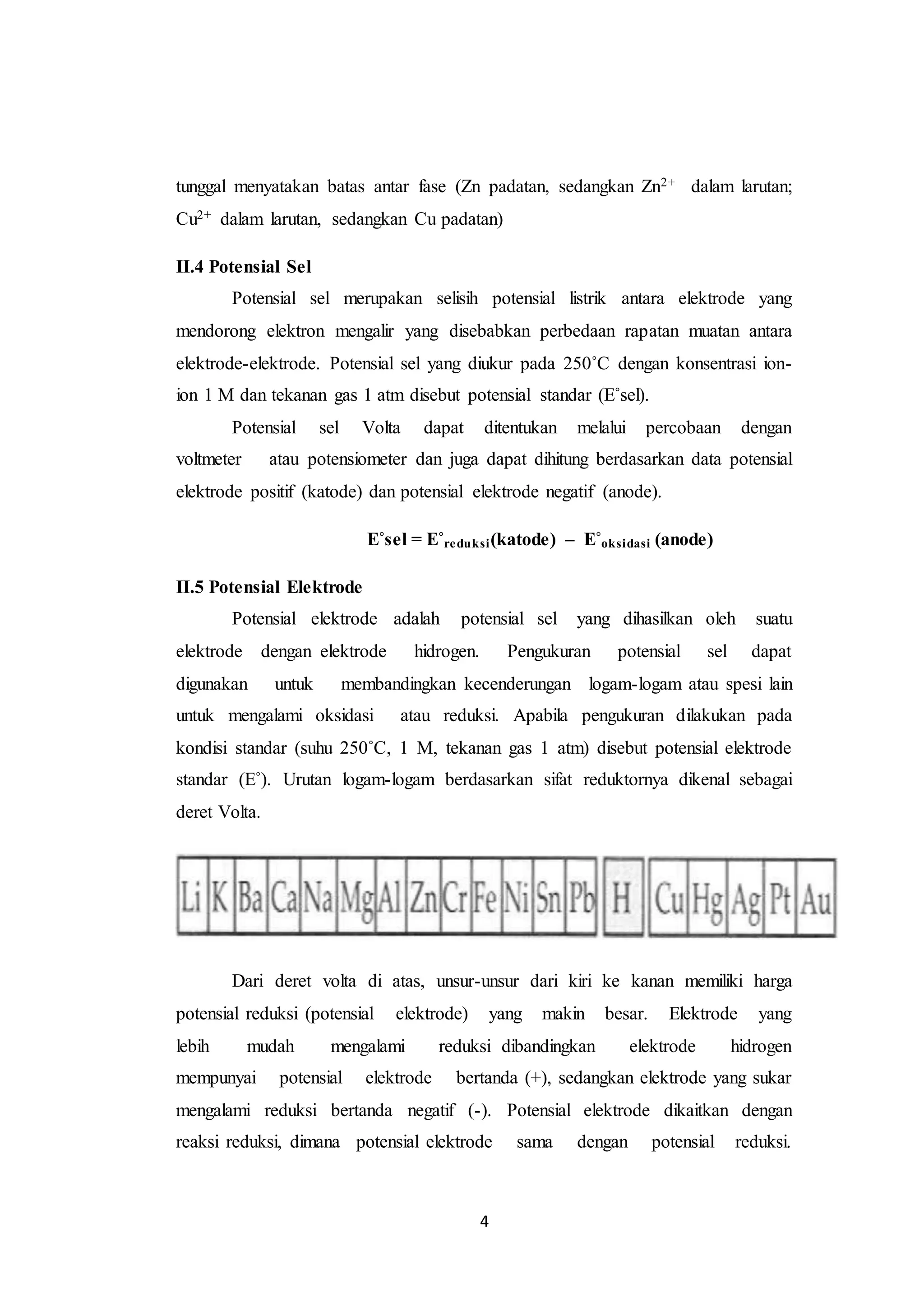 Makalah Sel volta (Galvani) | DOCX