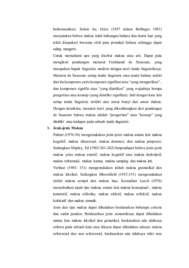 Makalah semantik | DOCX