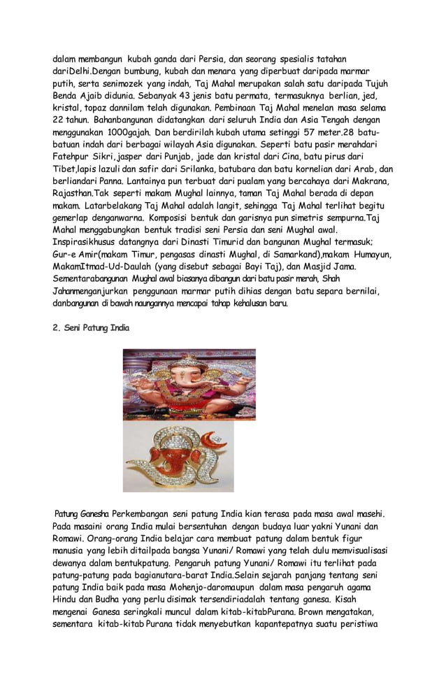 Makalah seni rupa india | DOCX