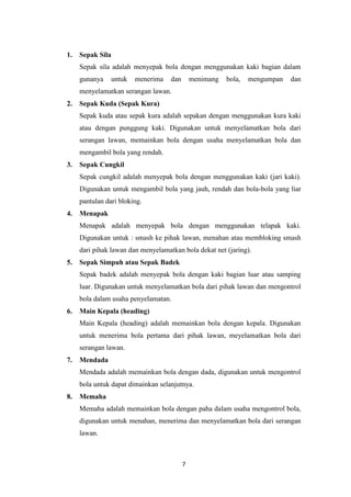 Makalah sepak takraw yayang | DOCX