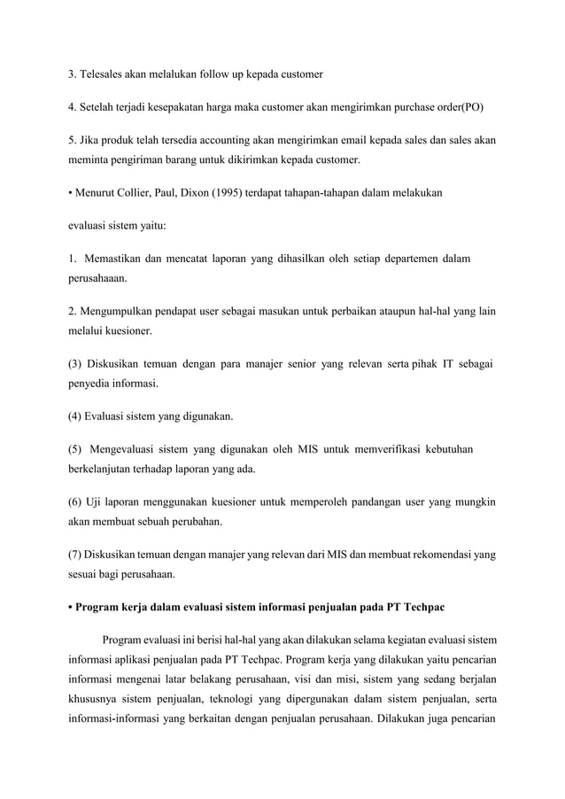 Sistem Informasi Manajemen : Penerapan serta Analisis Evaluasi SIM pada ...