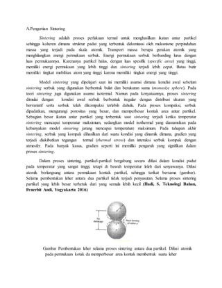 Makalah sintering | DOCX