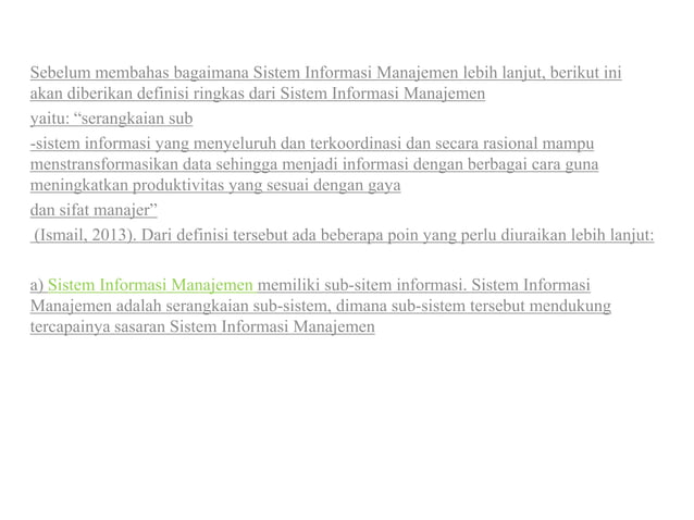 Makalah sistem informasi manajemen | PPT
