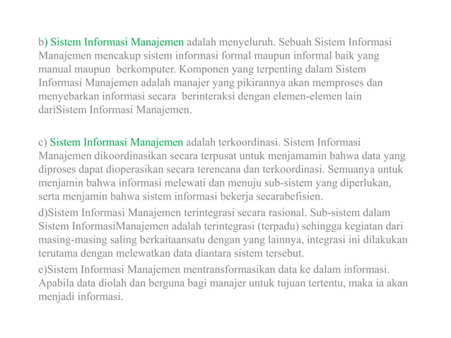 Makalah sistem informasi manajemen | PPT