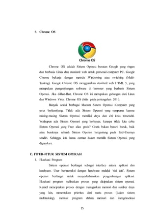 Makalah sistem operasi jaringan | DOCX