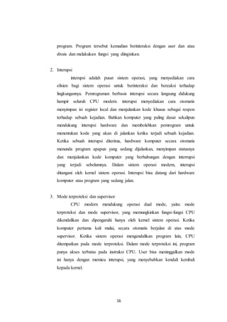 Makalah sistem operasi jaringan | DOCX