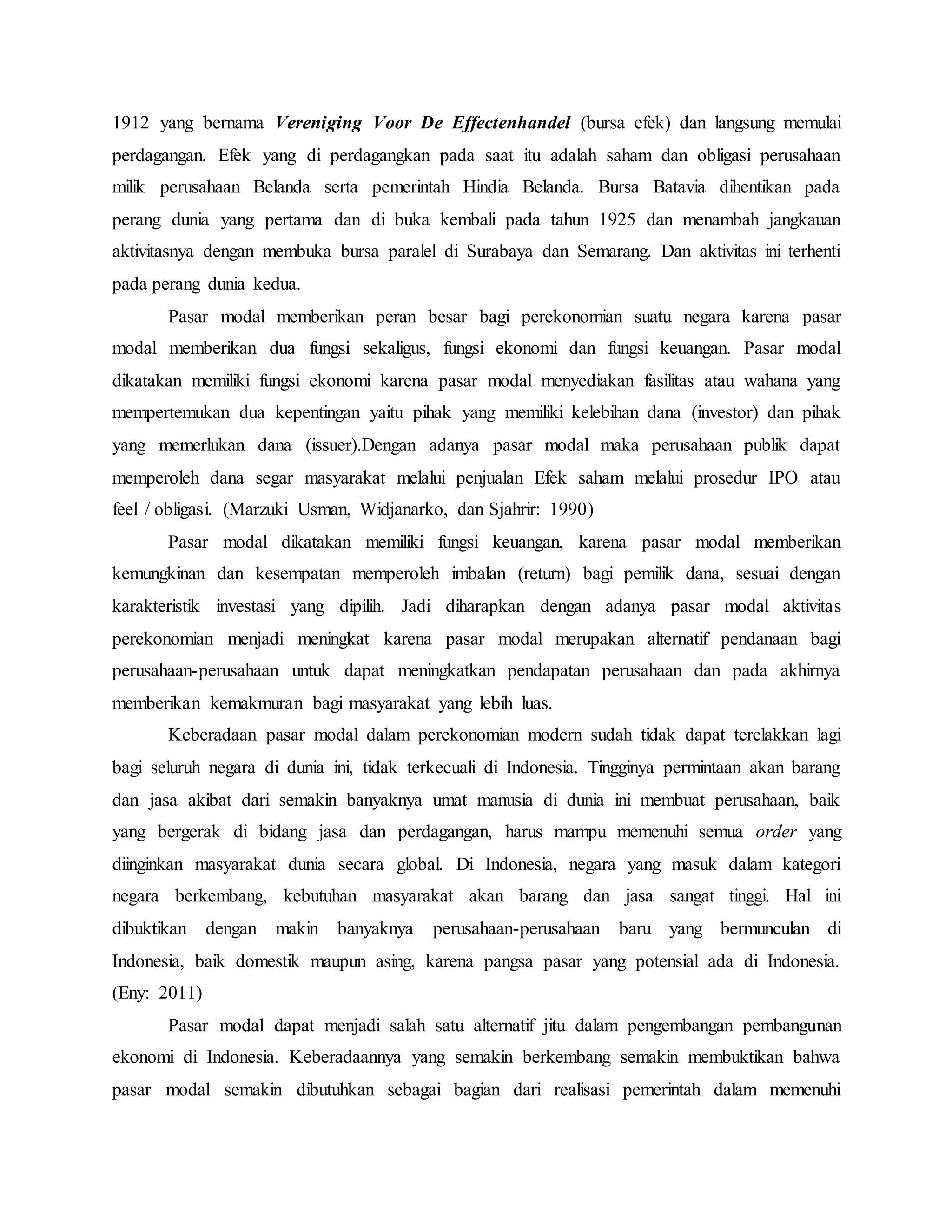 Makalah sistem perekonomian indonesia | DOCX