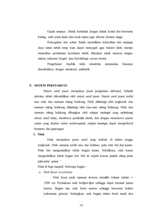 Makalah sistem pernapasan dan saraf | DOCX