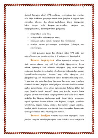 MEDIA PEMBELAJARAN BERBASIS KOMPUTER | DOCX