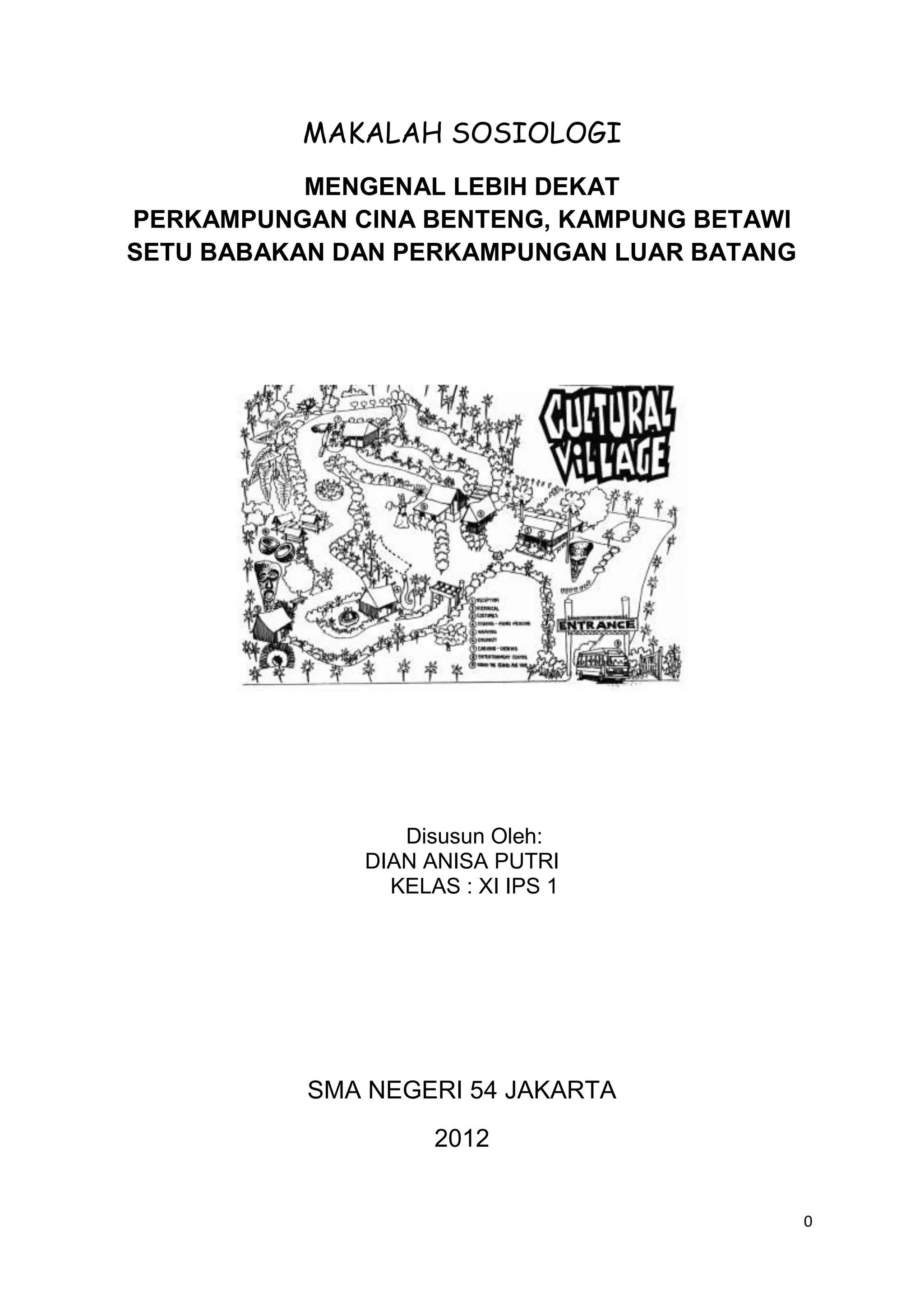 MENGENAL LEBIH DEKAT PERKAMPUNGAN CINA BENTENG, KAMPUNG BETAWI SETU ...