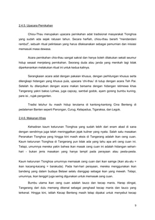 MENGENAL LEBIH DEKAT PERKAMPUNGAN CINA BENTENG, KAMPUNG BETAWI SETU ...