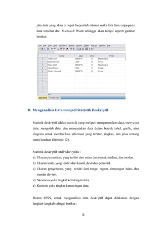 Makalah SPSS | PDF