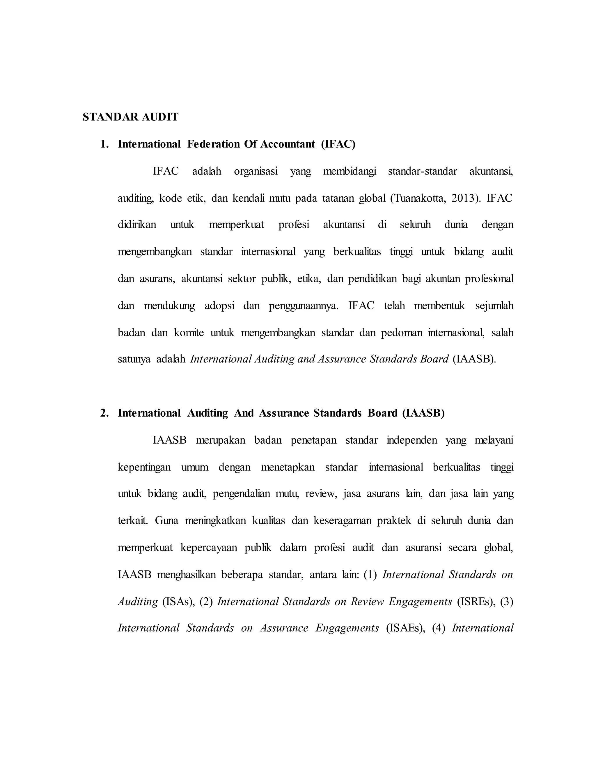 Makalah standar umum audit | DOCX