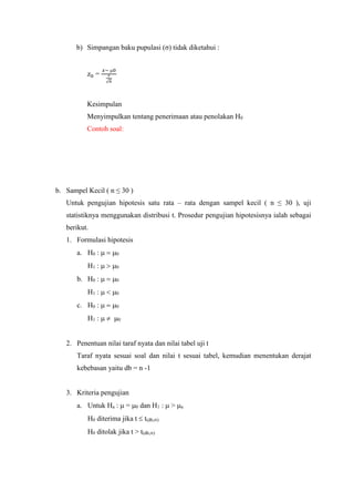Makalah statistik | DOCX