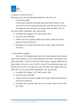 Marine Diesel NOX Emmision | PDF