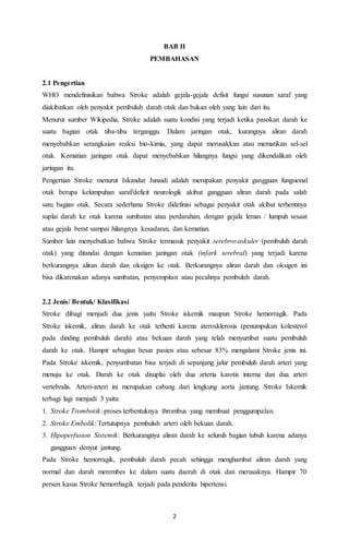 Makalah stroke | DOCX