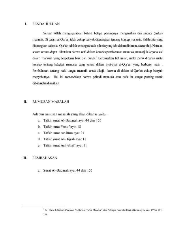 Makalah tafsir | PDF