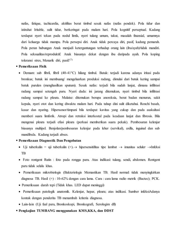 Makalah tbc pada anak | DOCX