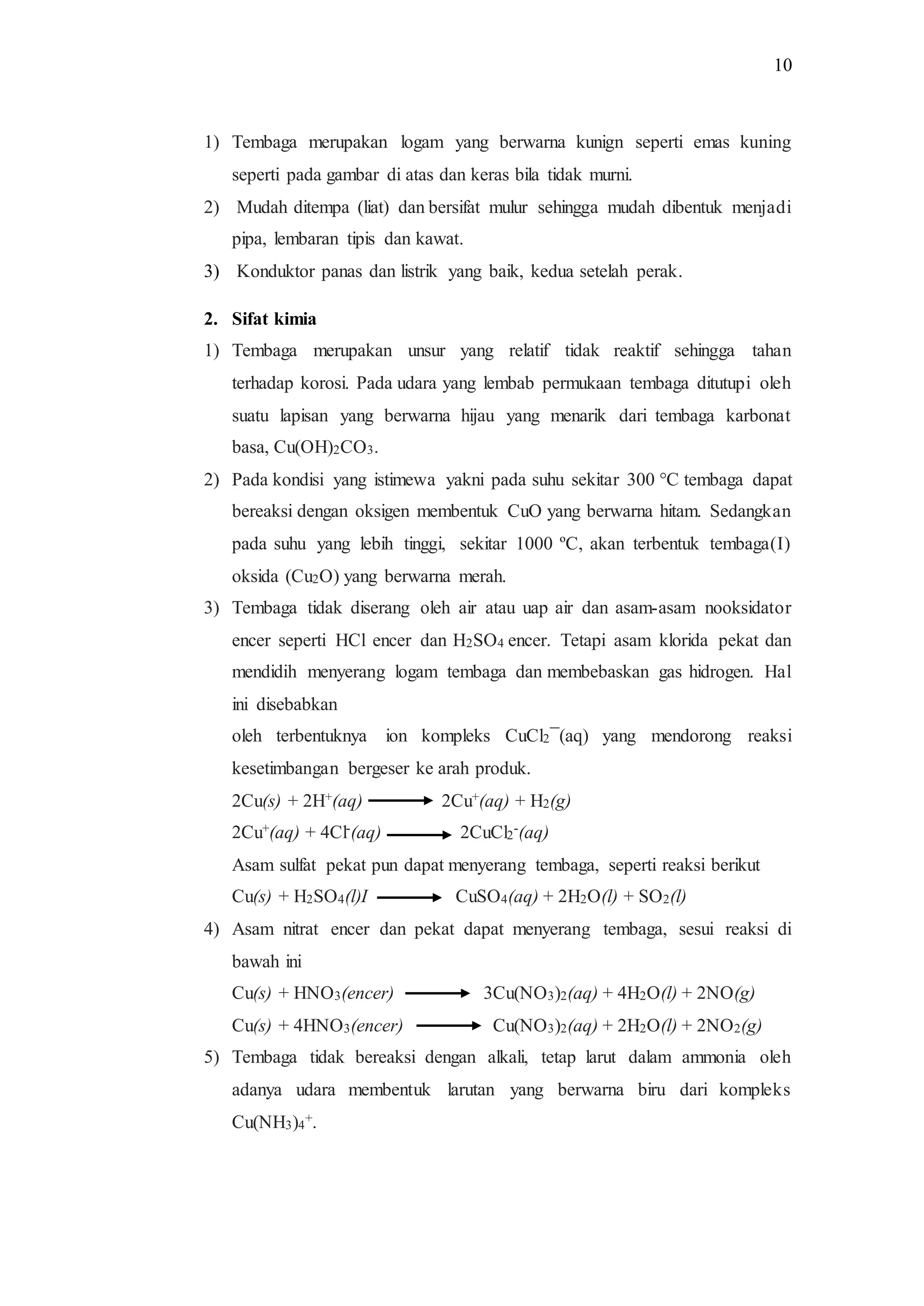 Makalah tembaga (Cu) | DOCX