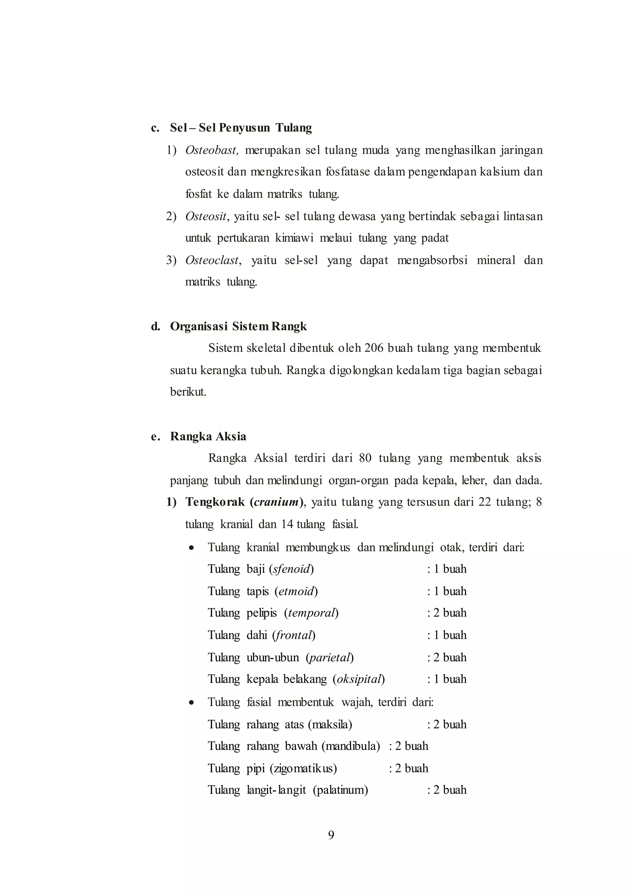 Makalah tentang anatomi muskuloskeletal | DOCX