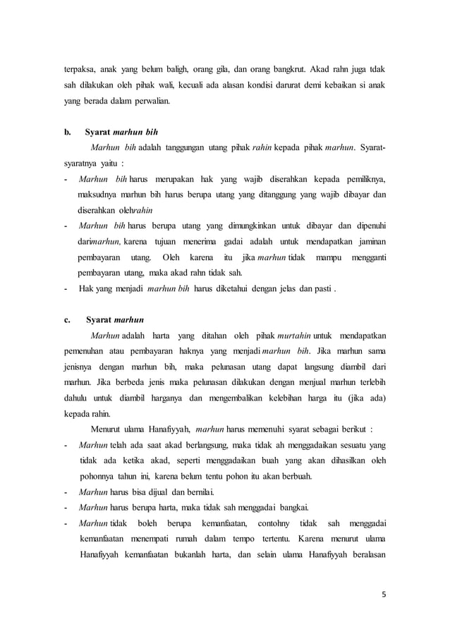 Makalah tentang ar rahn | DOCX