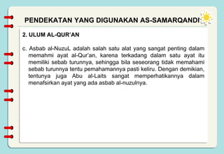 MAKALAH TENTANG KITAB AL- SAMARQANDI ( BAHRUL ULUM).pptx