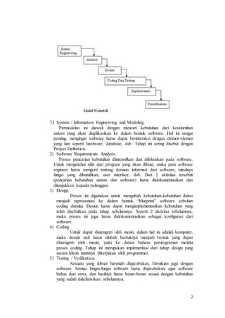 Makalah tentang waterfall | DOCX