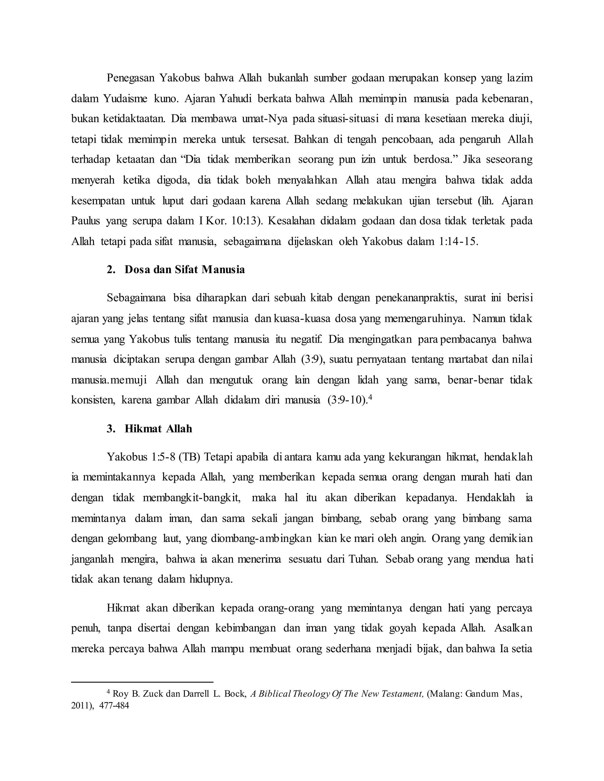 Makalah Teologi perjanjian baru, allah | DOCX