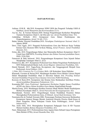 Makalah Kompetensi dan Profesionalisme Guru | PDF