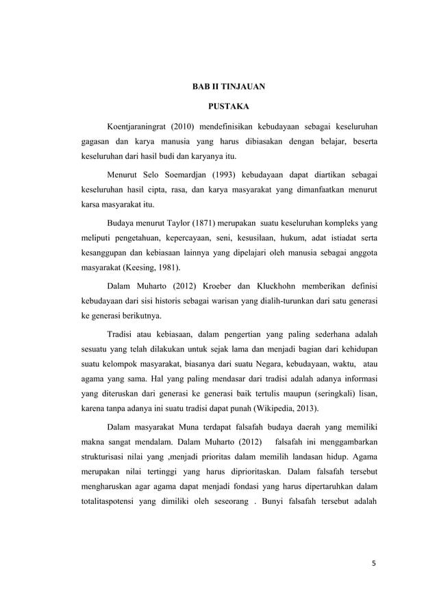 Makalah tradisi sariga kabupaten muna | DOC