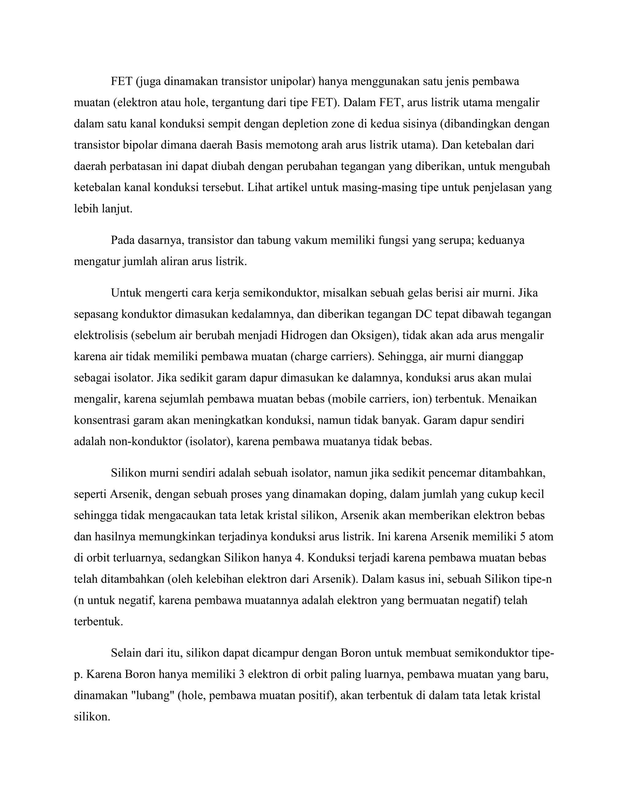 Makalah transistor | DOCX