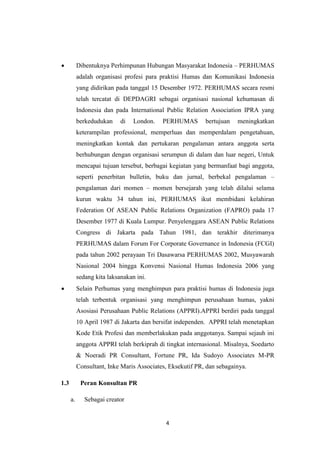 Tren Profesi Kehumasan | PDF