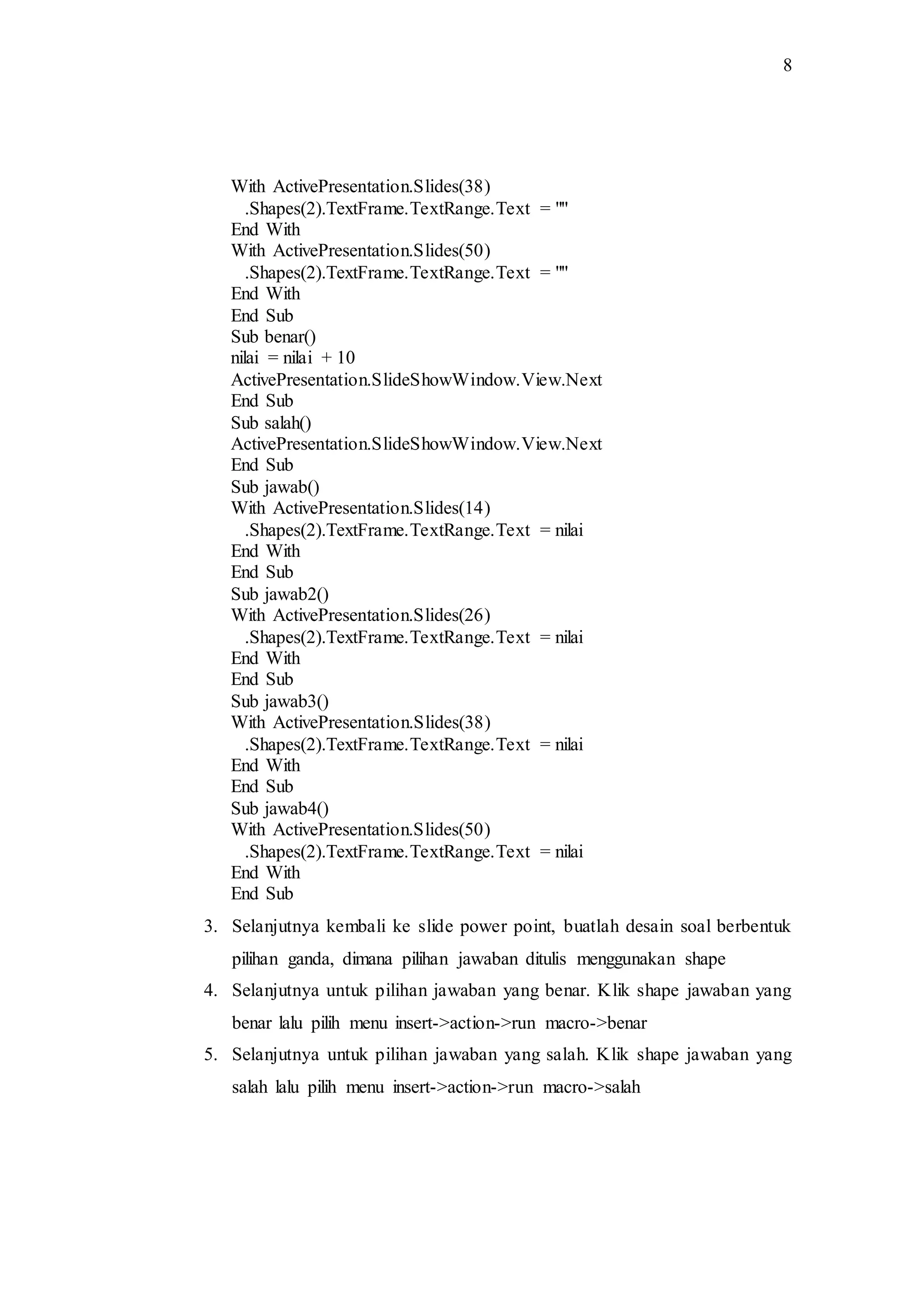 Makalah trigonometri kuis | PDF