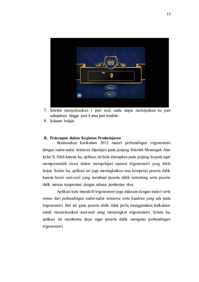 Makalah trigonometri kuis | PDF