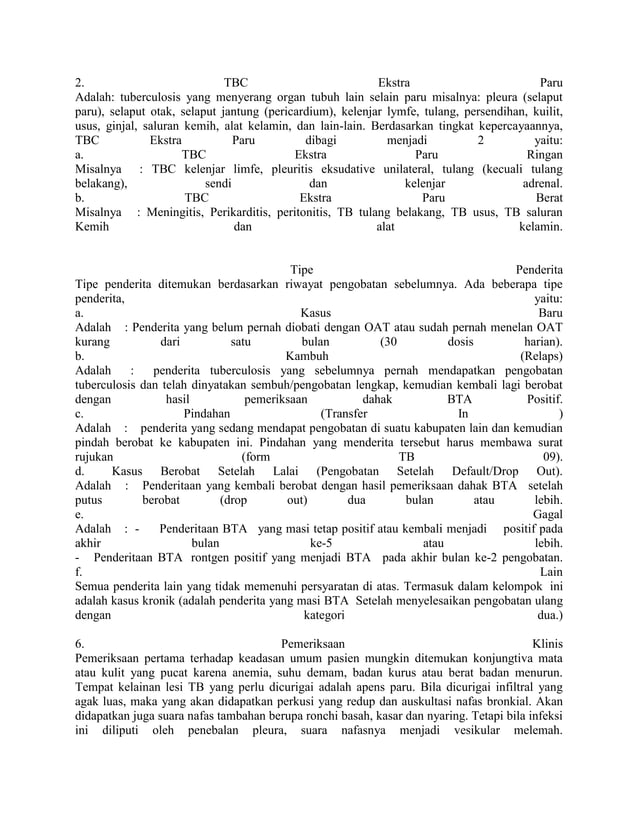 Makalah tuberculosis | DOCX