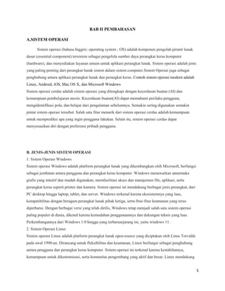 Makalah Sistem Operasi dan Sistem Opereasi di Masa Depan.docx