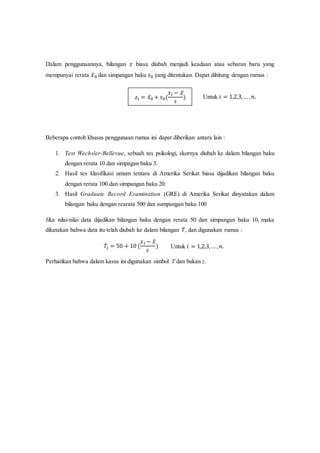 Makalah ukuran penyebaran | DOCX