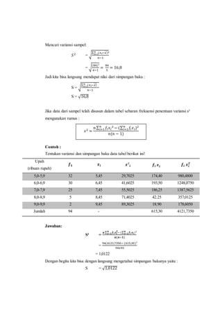 Makalah ukuran penyebaran | DOCX